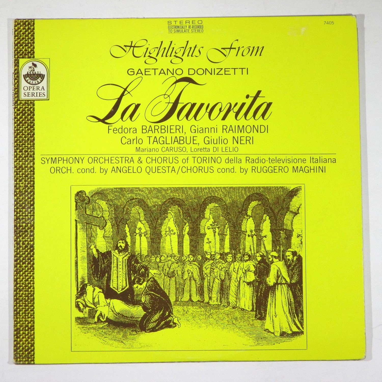 Donizetti - Highlights From Gaetano Donizetti: La Favorita (Opera ...