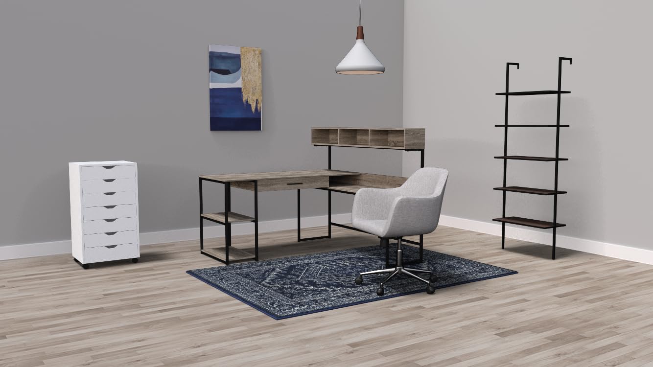 Amazon.com: Monarch Specialties Workstation for Home & Office with ...