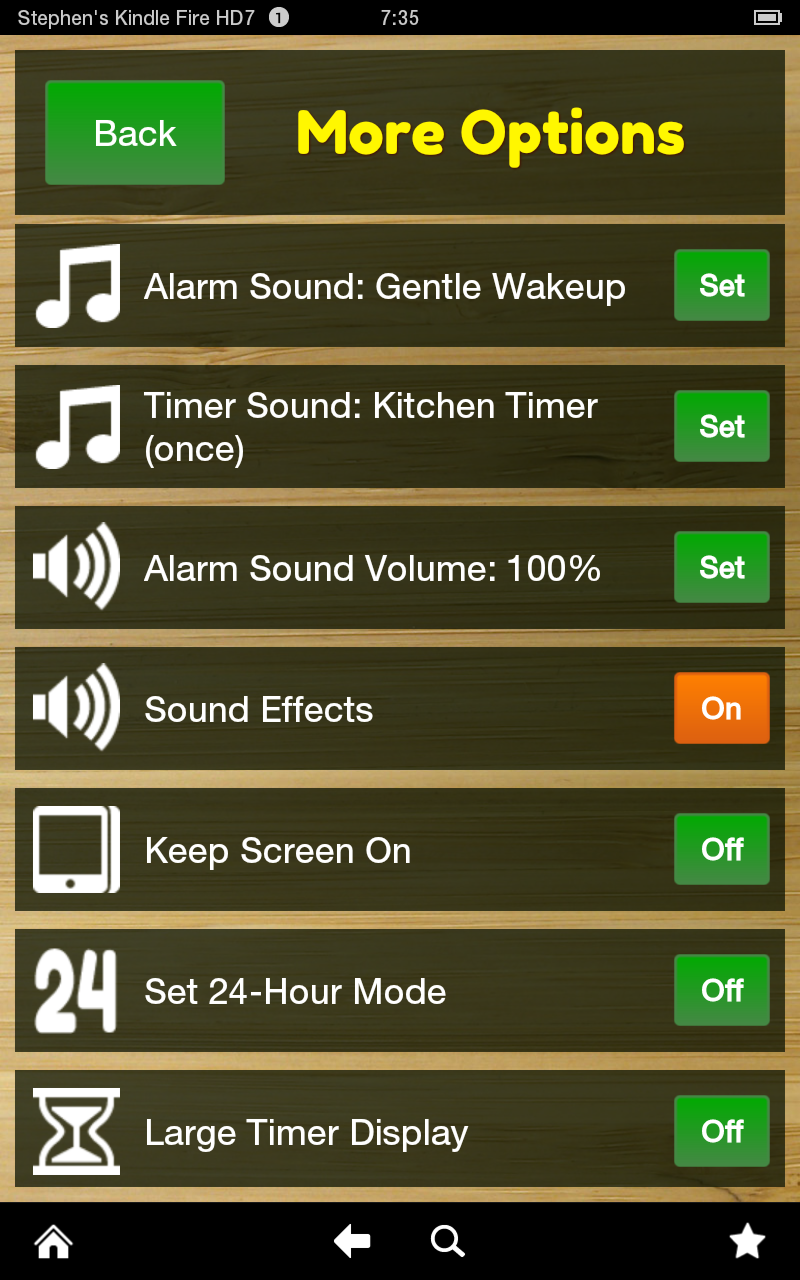 Veggie Clock Fun, Interactive Alarm and Timer App:Amazon.com:Appstore ...