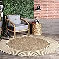 Amazon.com: nuLOOM Asha Simple Border Indoor/Outdoor Area Rug, 6' 7 ...