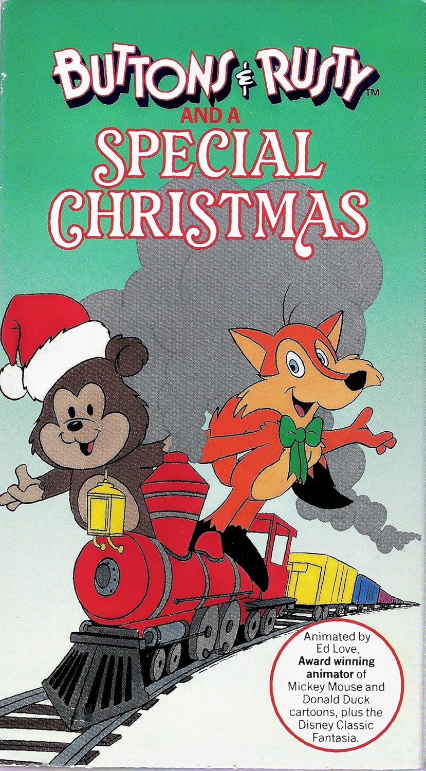 Amazon.com: Buttons & Rusty and a Special Christmas [VHS]: Bill Hutten ...