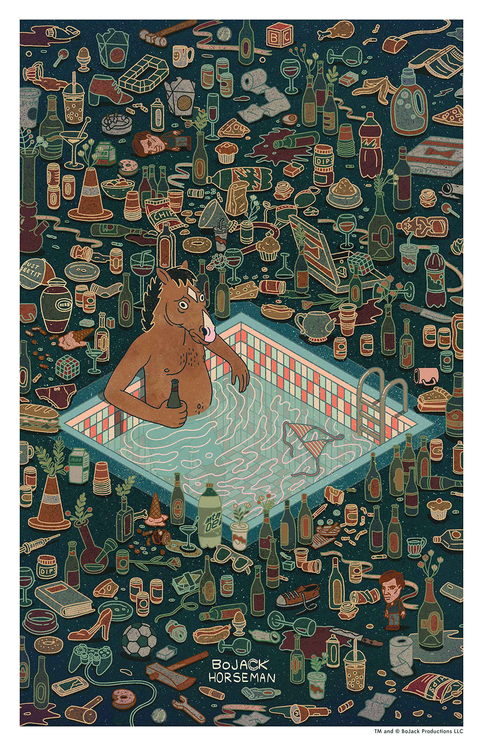 Buy BoJack Horseman , BoJack Horseman Artwork, BoJack Horseman Print ...