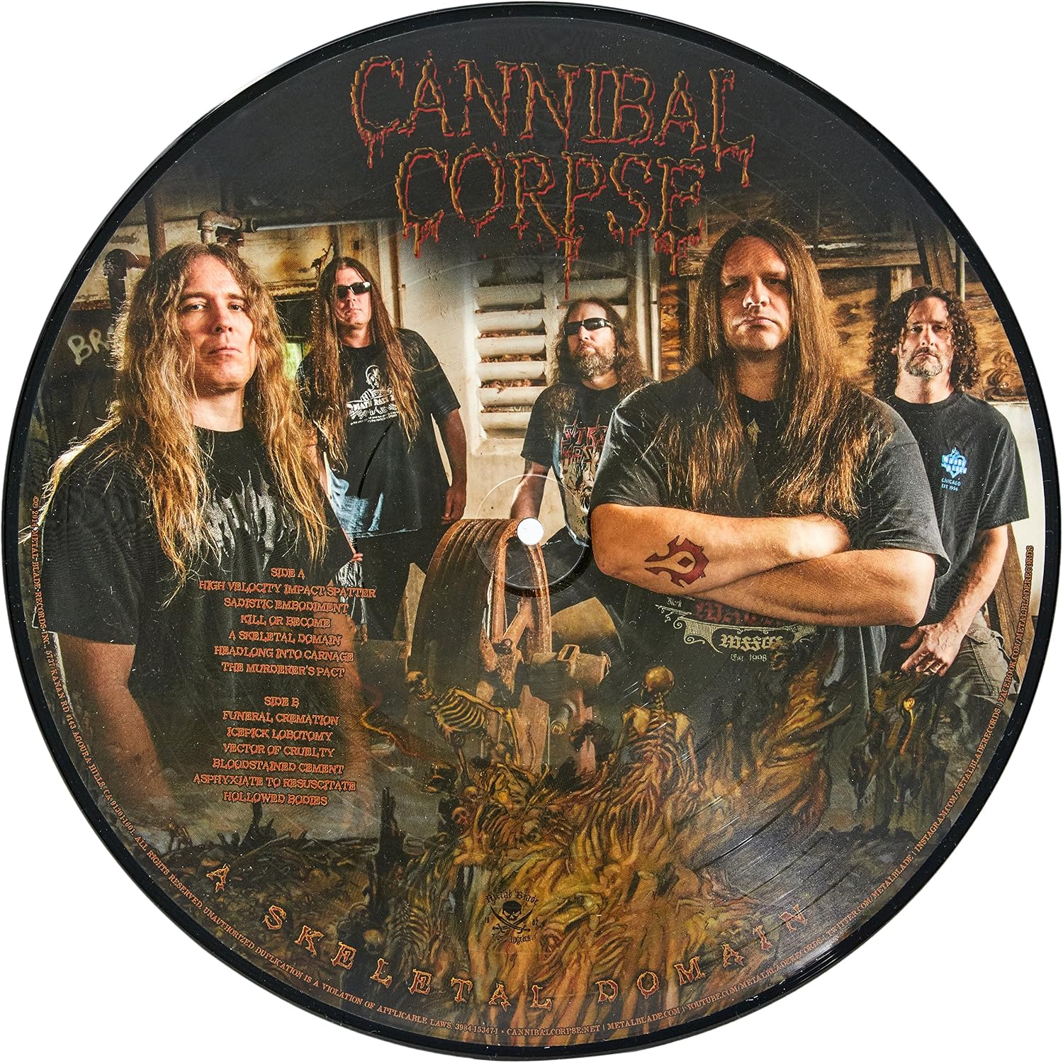 A Skeletal Domain (Vinyl): Cannibal Corpse: Amazon.ca: Music