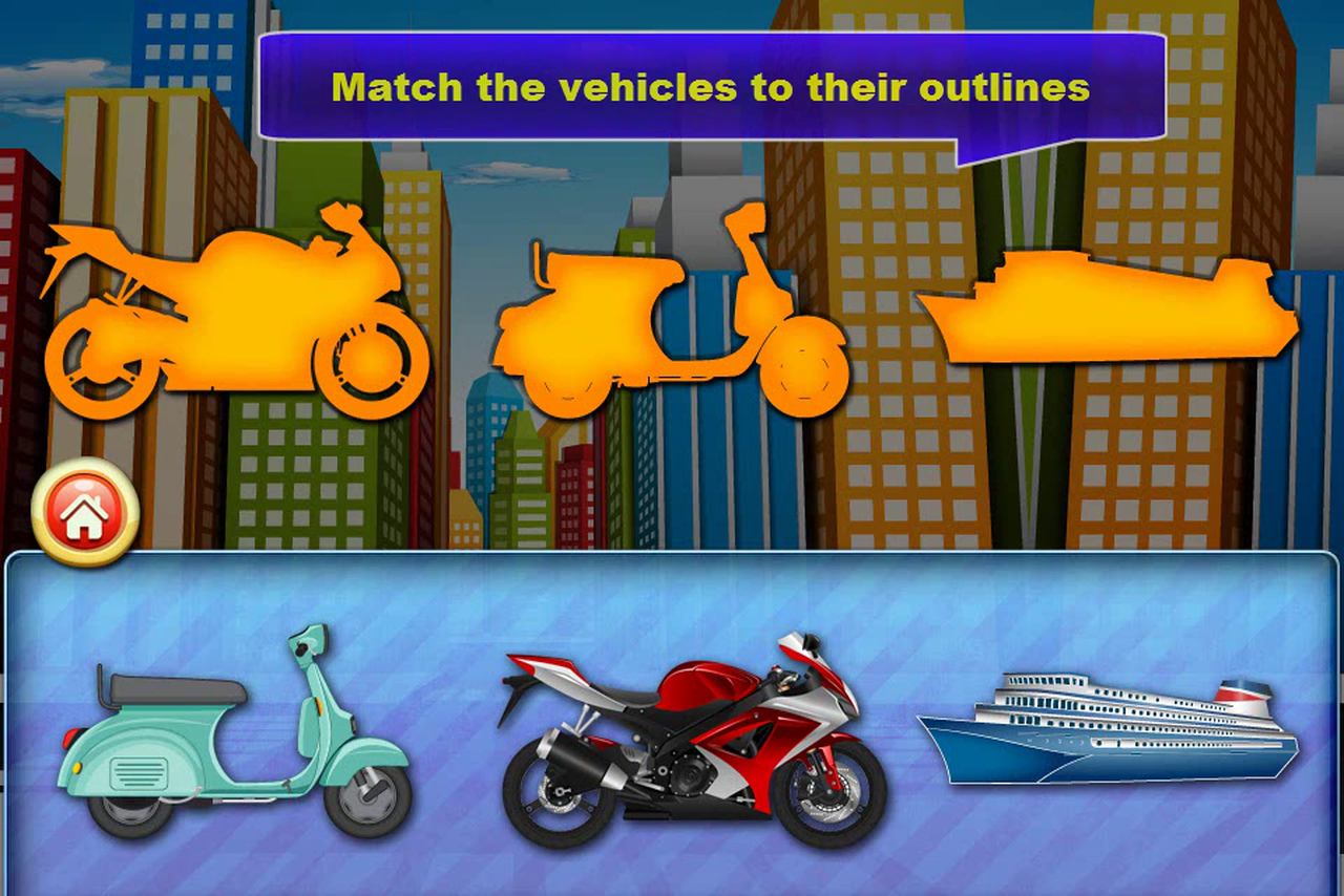 Learn Vehicles Kids e-Learning - App on Amazon Appstore