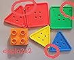 Amazon.com: DLOnline 120 PCS Button Puzzle Toy,Big Button Threading Toy ...