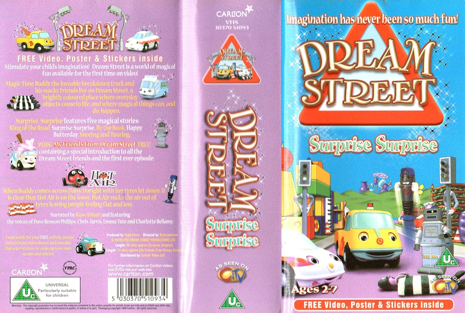 Dream Street - Vol. 1 [VHS]: Dream Street: Amazon.co.uk: Video