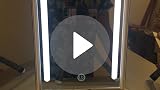 Amazon.com : Jerrybox Makeup Vanity Mirror with LED Lights Trifold ...