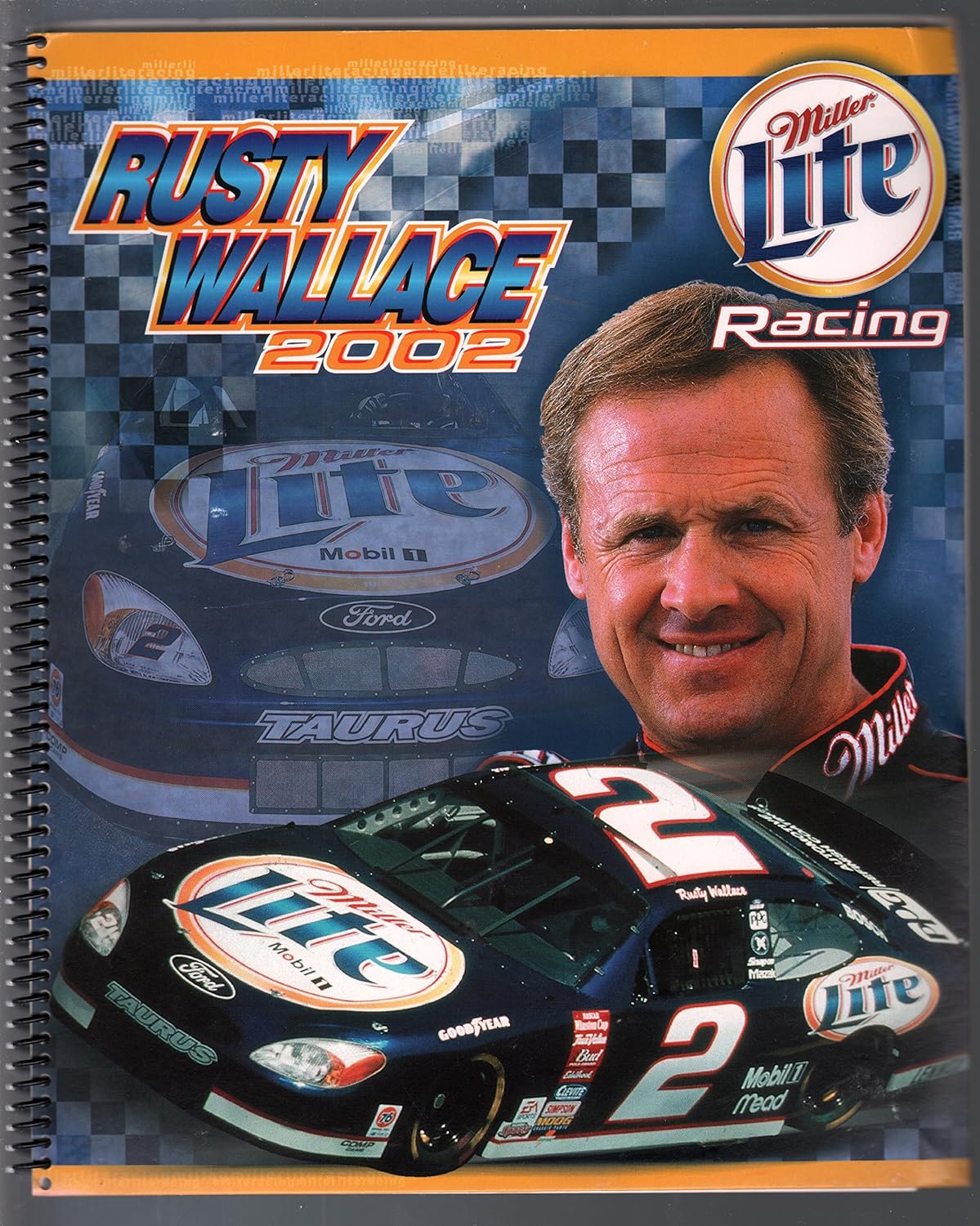 Rusty Wallace #2 NASCAR Media Guide & Press Kit 2002-VF at Amazon's ...