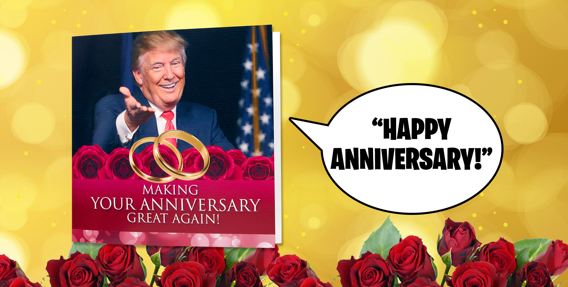 Watch Talking Trump Anniversary Card on Amazon Live