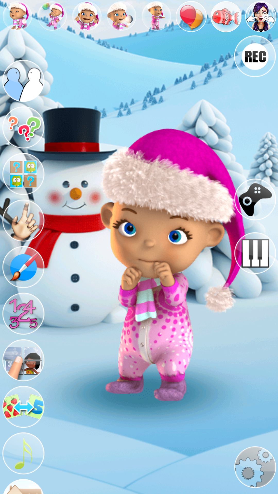 Talking Baby Babsy Winter Fun (Free):Amazon.co.uk:Appstore for Android