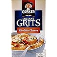 Amazon.com: Quaker Instant Grits Cheddar Cheese, 12 ct: Breakfast Grits