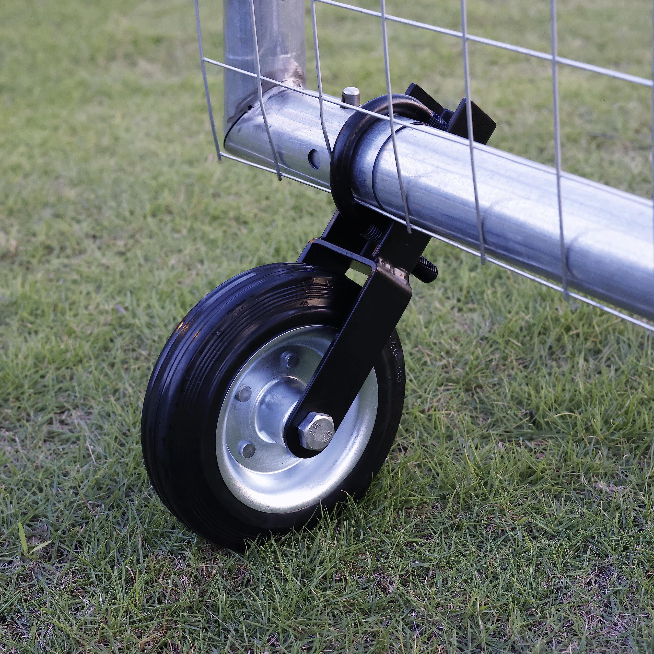 Dreamxiang 6" Heavy Duty Farm Gate Wheel, Black, 1 Pack for sale ...