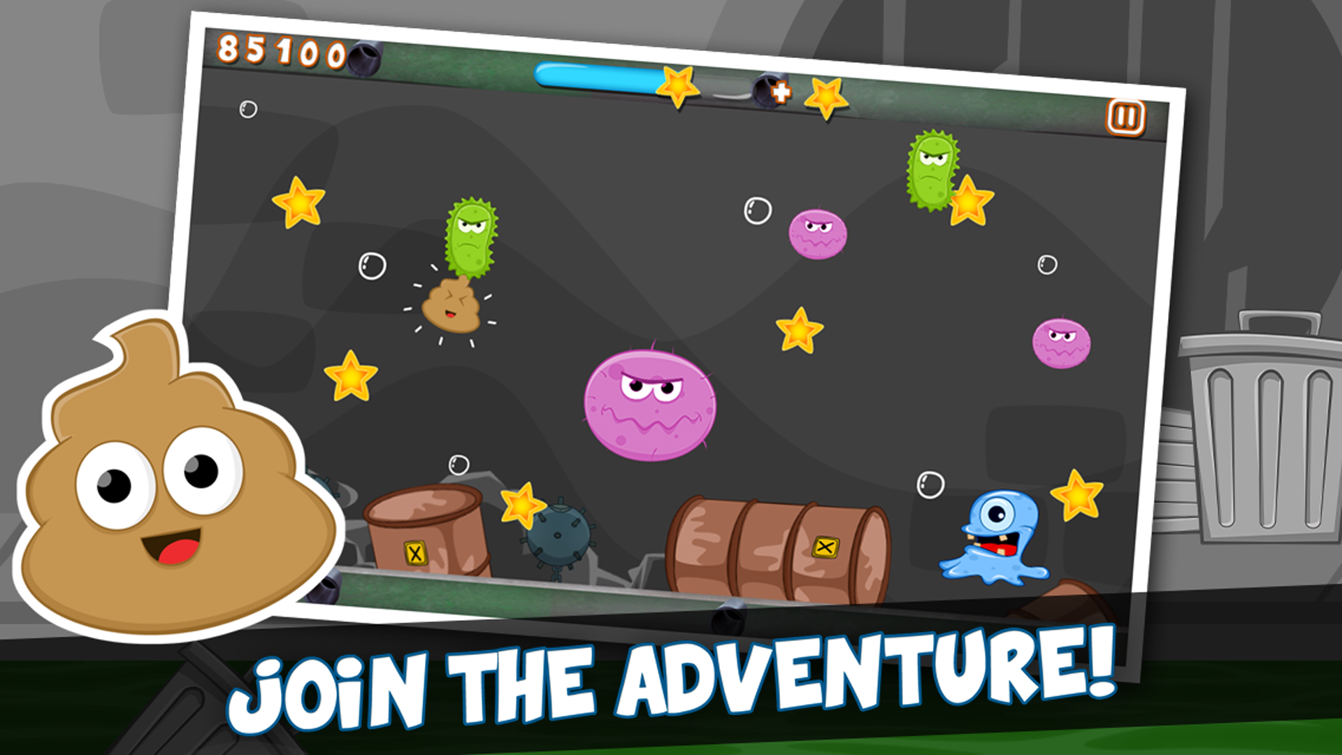 Farting Poo Story - Stinky Pou Swim Time:Amazon.co.uk:Appstore for Android