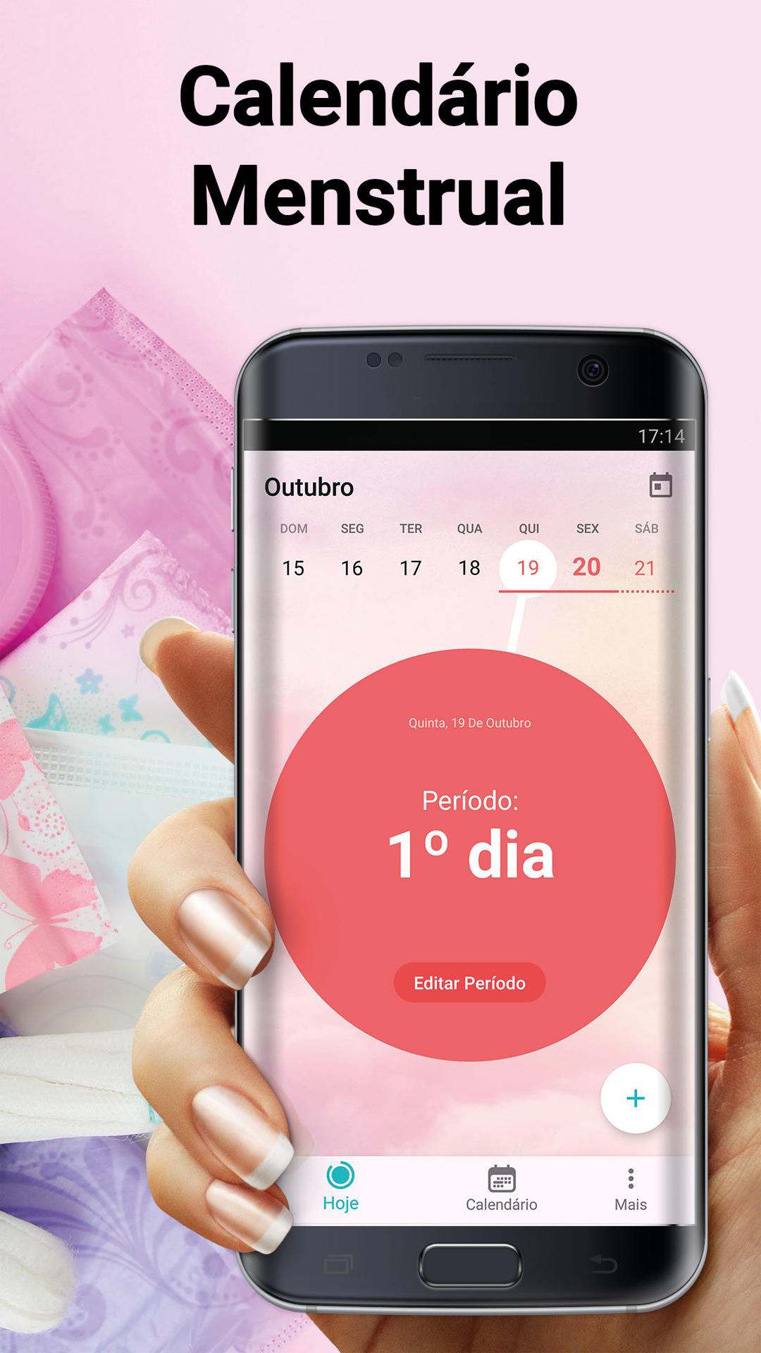 Flo Calendário Menstrual, Gravidez, Período Fértil: Amazon.com.br ...