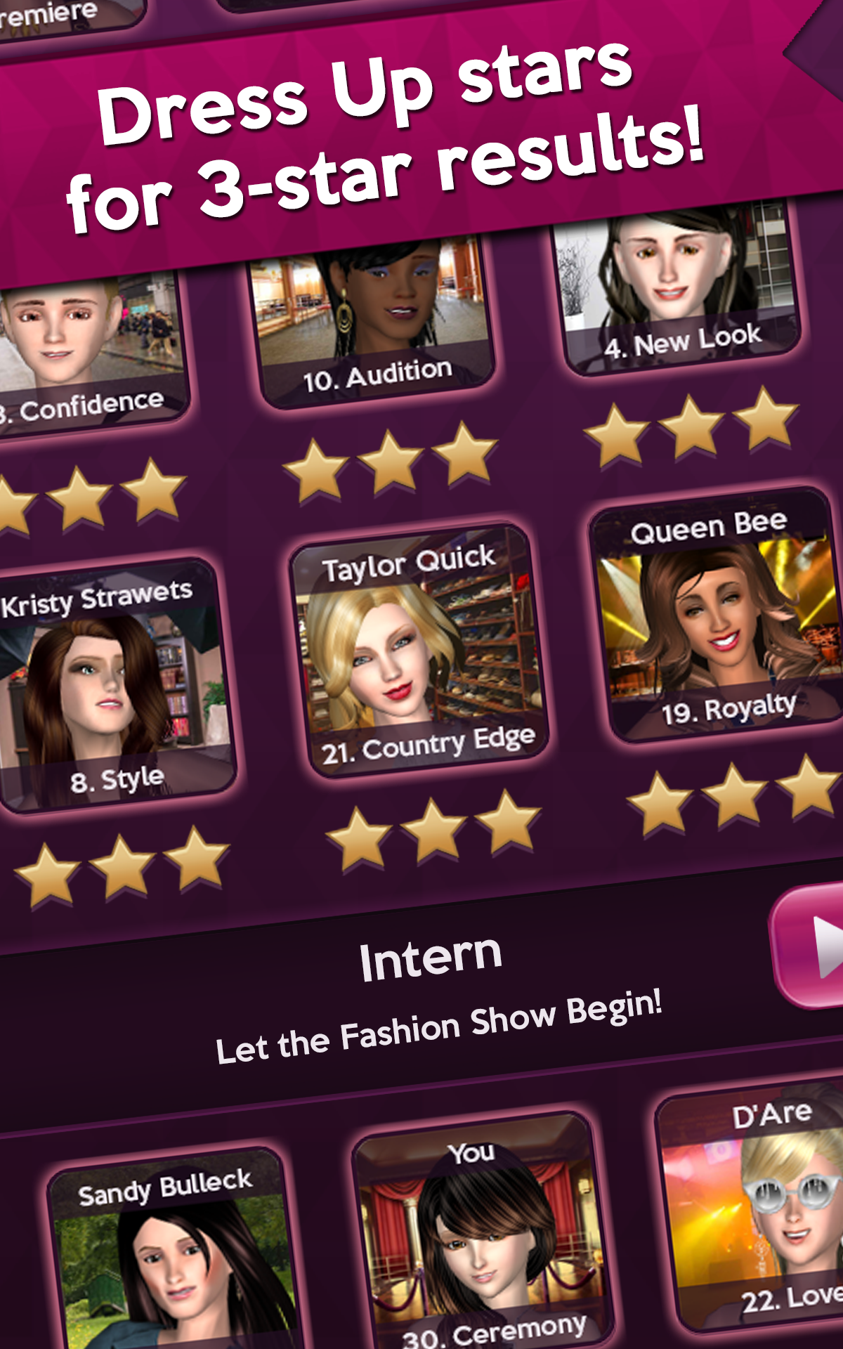 Glamour Me Girl - The Free 3D Celebrity Stars Fashion Game: Amazon.es ...