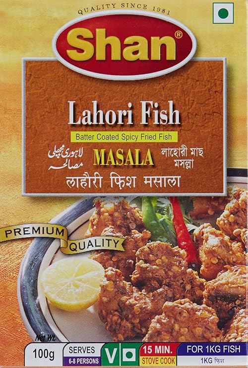 Shan Lahori Fish Mix - 100g: Amazon.com: Grocery & Gourmet Food