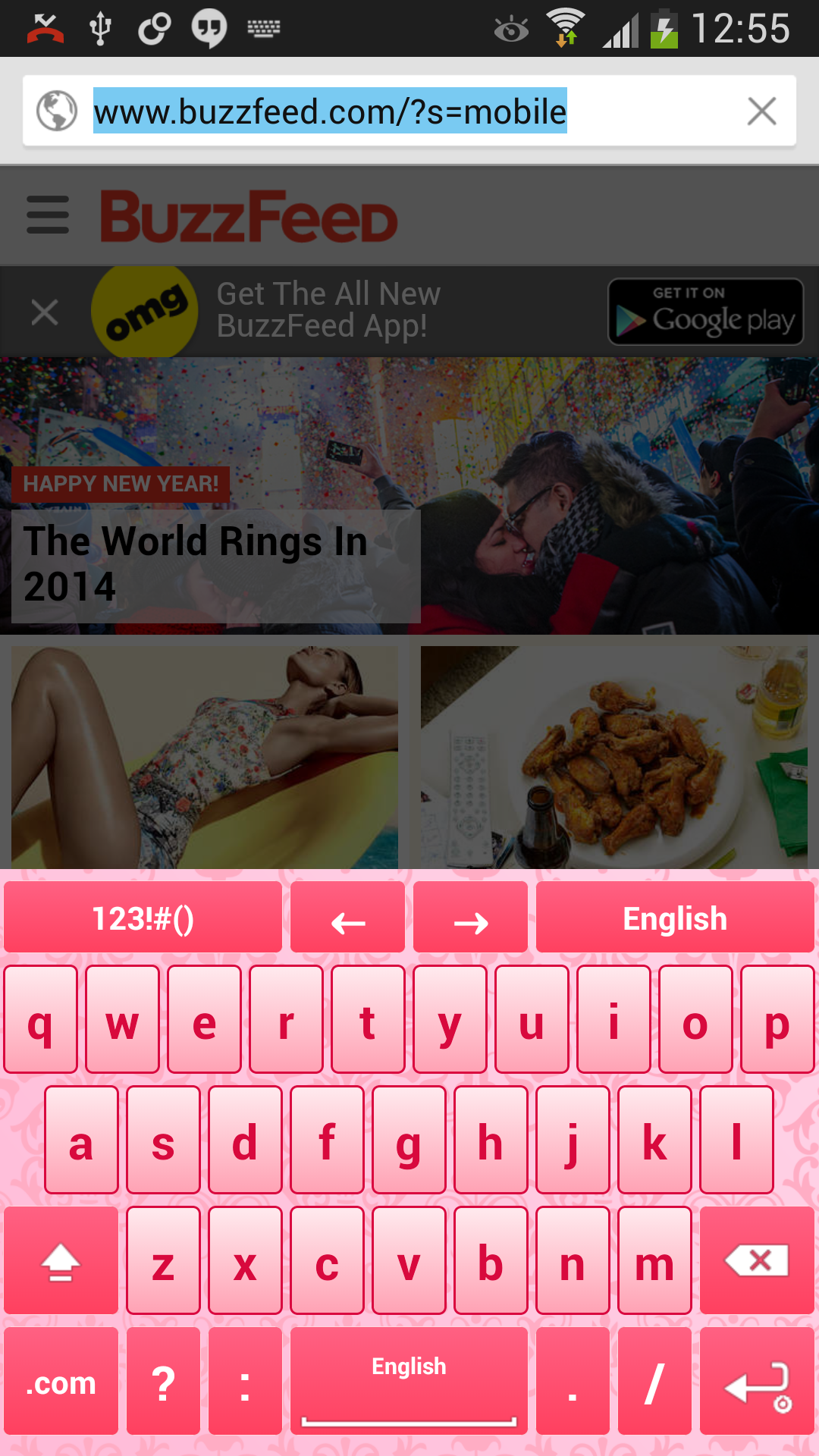 My Pink Keyboard : Amazon.com.br: Apps e Jogos