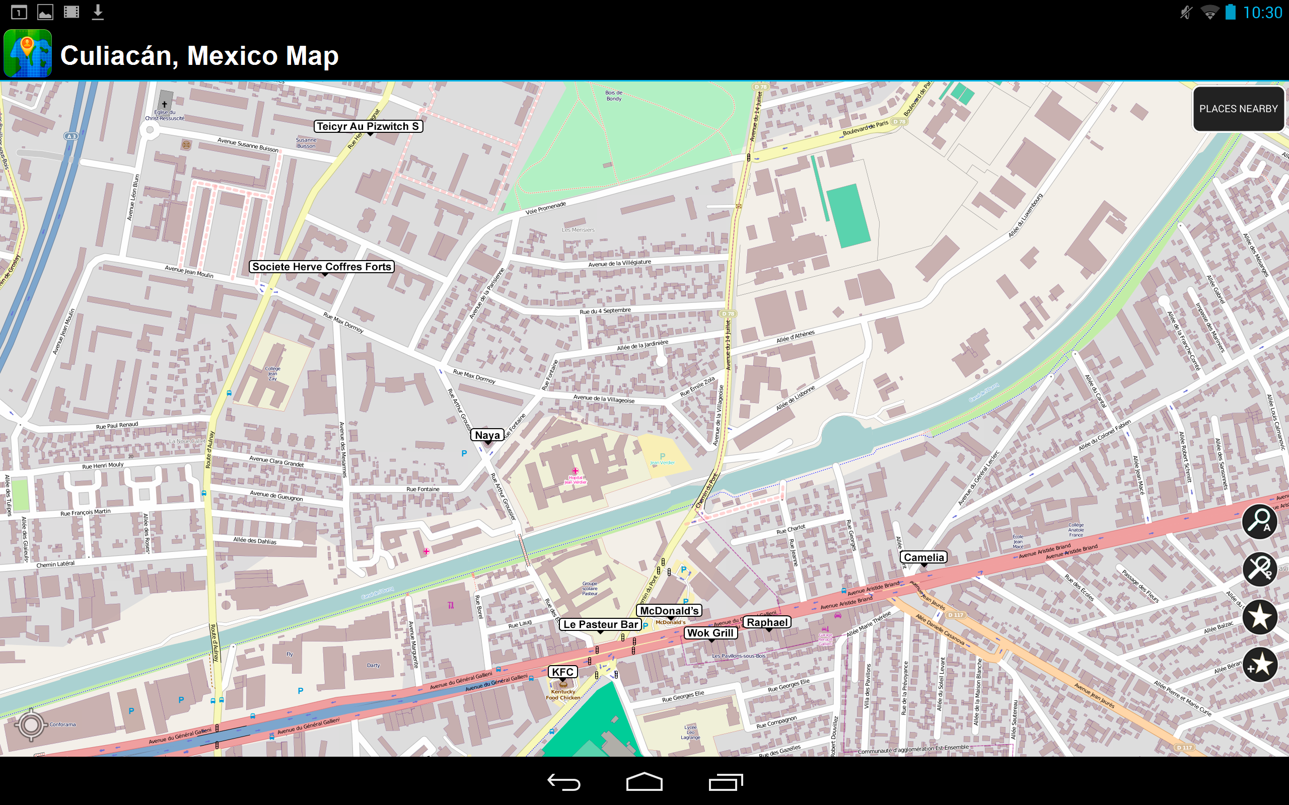 Amazon.com: Culiacán, Mexico - Offline Map: Appstore for Android