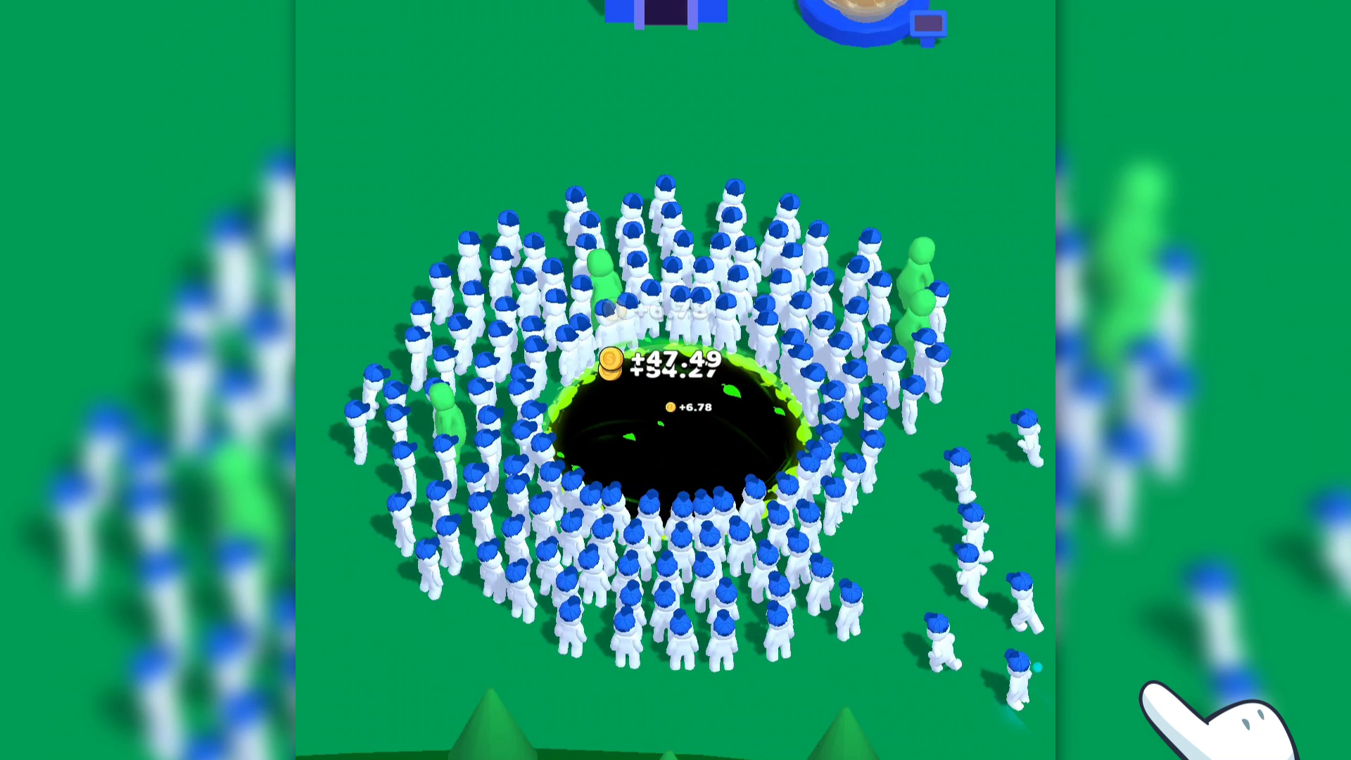 Crowd eater: Idle black hole. Destroying crowd simulator:Amazon.co.uk ...