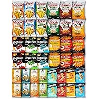 Amazon.com: Chips Snack Pack | Popchips, Popcorners, Quaker, and Garden Veggie (Straw & Puffs ...