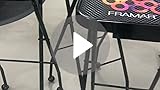Amazon.com: Framar Premium Salon Folding Trolley - Salon Trolley, Salon ...