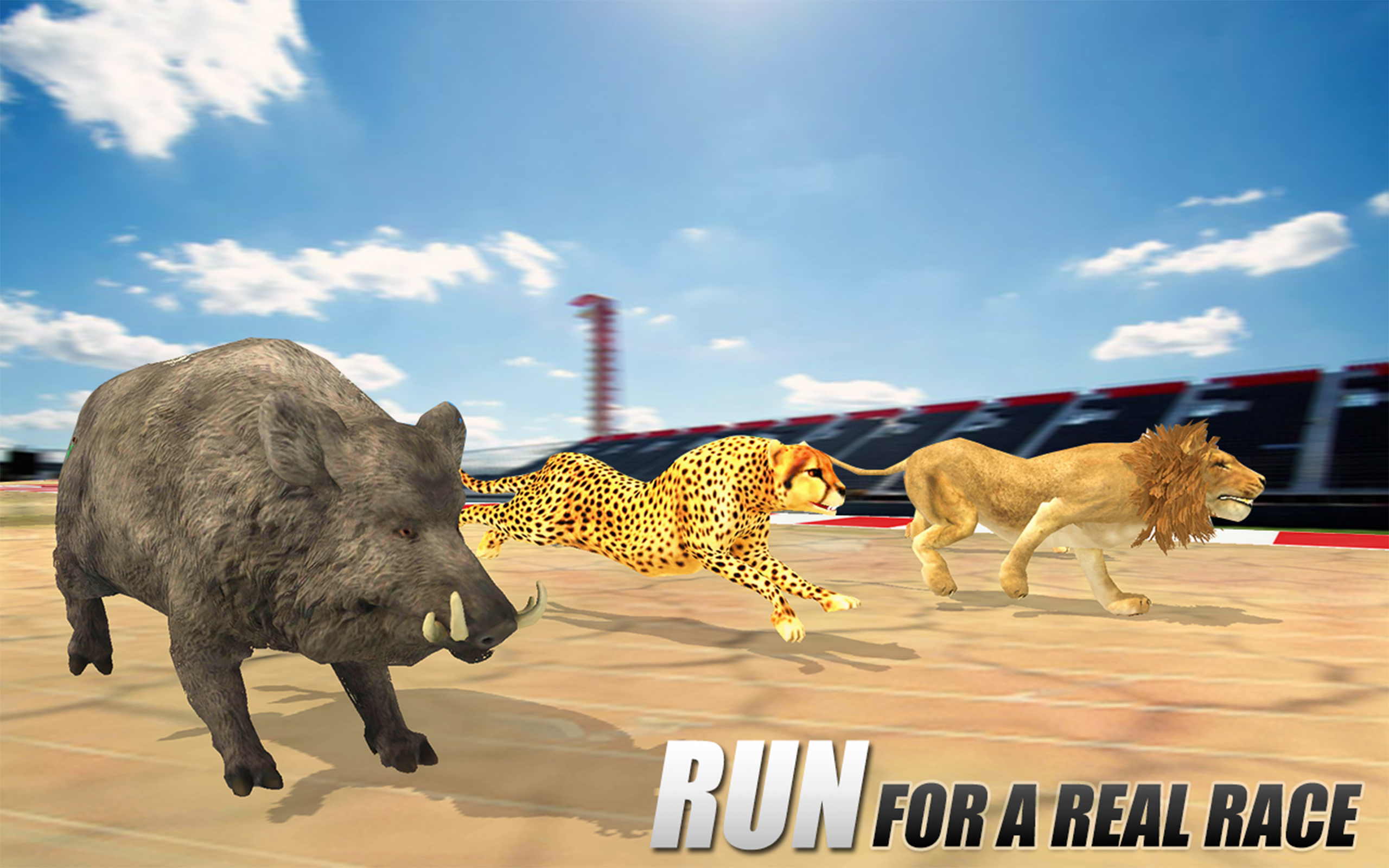 Wild Animal Simulator: Free Cheetah,Lion,Wolf racing simulator games ...