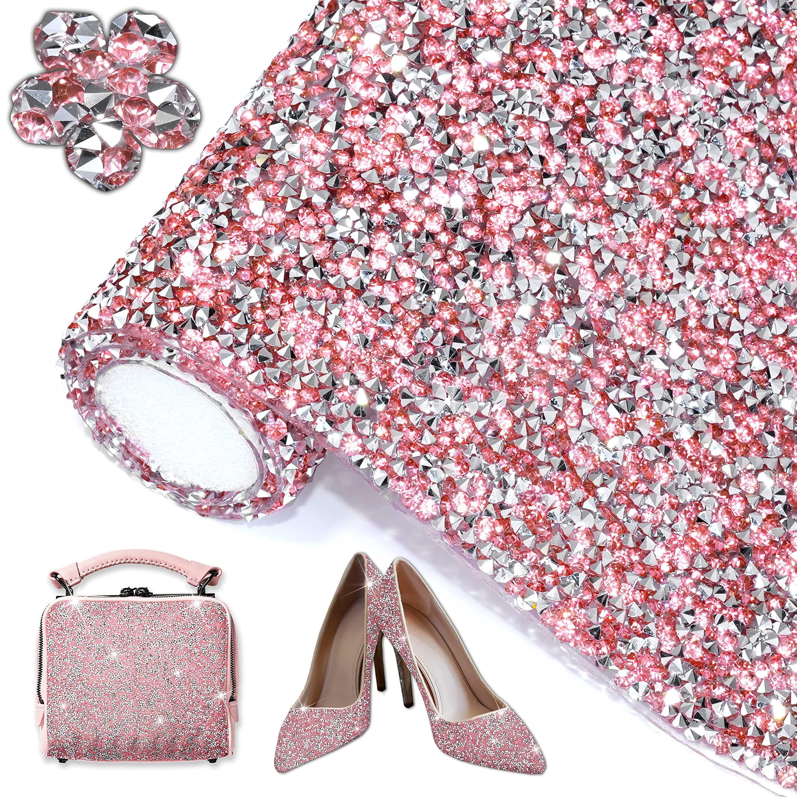 Locacrystal Bling Resin Rhinestone Sticker DIY Car Decoration Stickers ...