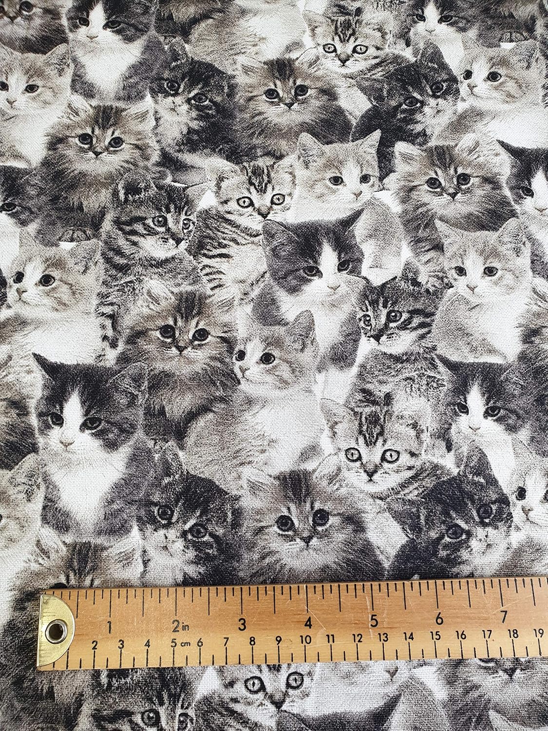 Quality Crafting Fabric 140cms Wide, 220 GSM, 100% Cotton Canvas- Cute ...