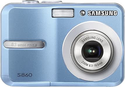 Amazon.com : Samsung S860 8.1MP Digital Camera with 3x Optical Zoom ...
