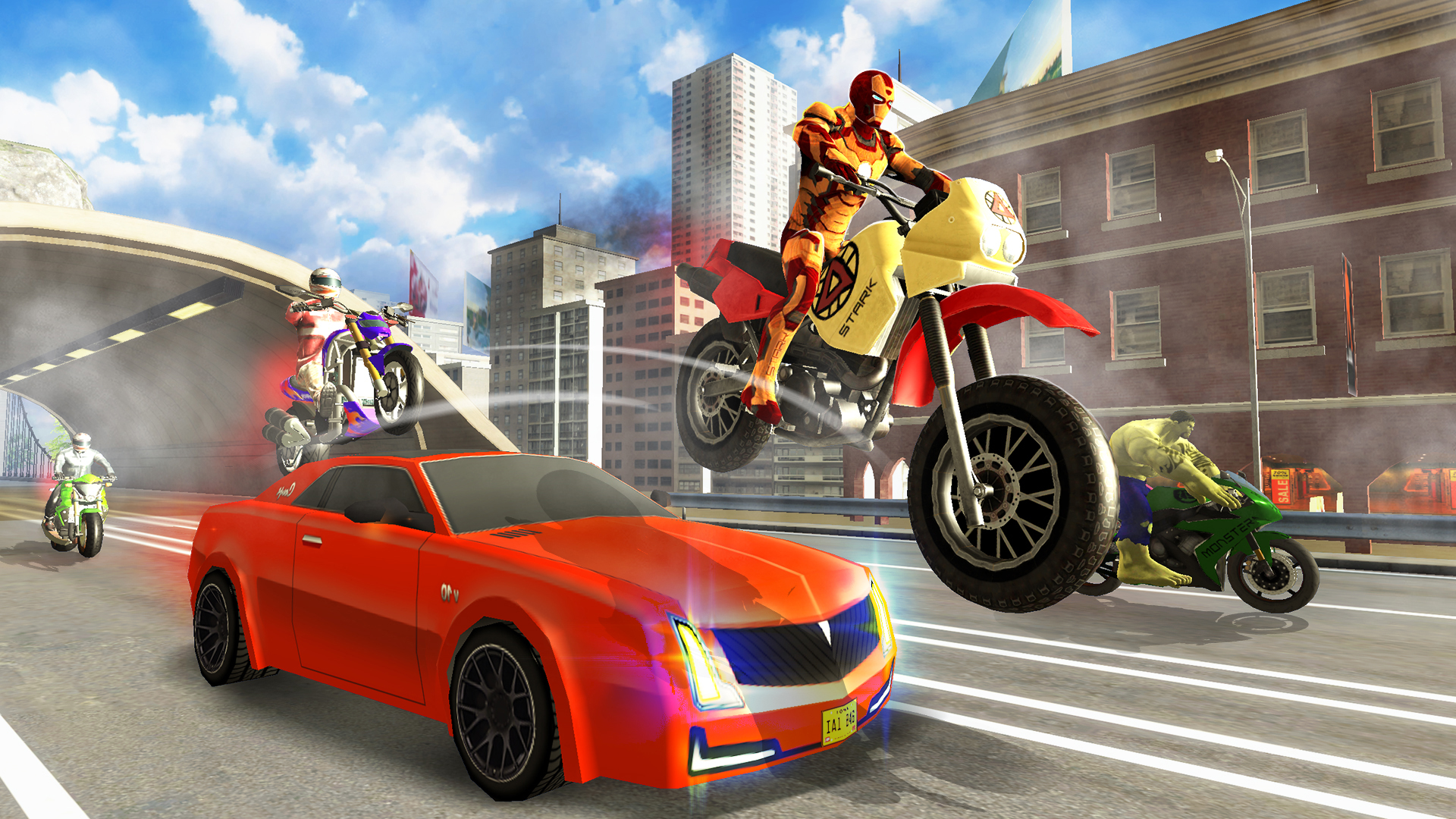 Stunt Extreme 3D - Reloaded : Moto Traffic Bike Racer:Amazon.in ...