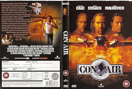 Con Air [DVD] [1997]: Amazon.co.uk: Nicolas Cage, John Cusack, John ...