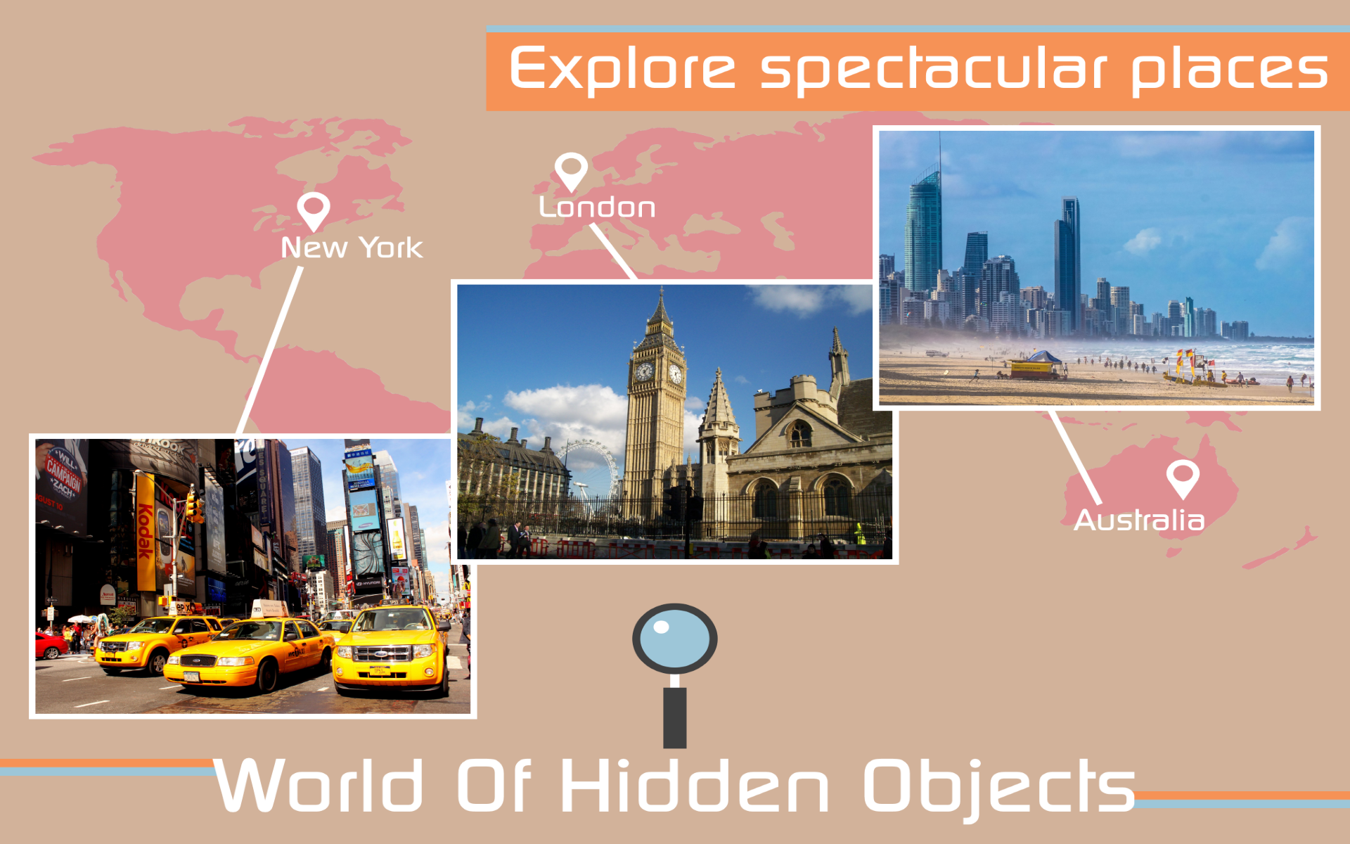 World Of Hidden Objects - a 100% object finding game with no storylines ...
