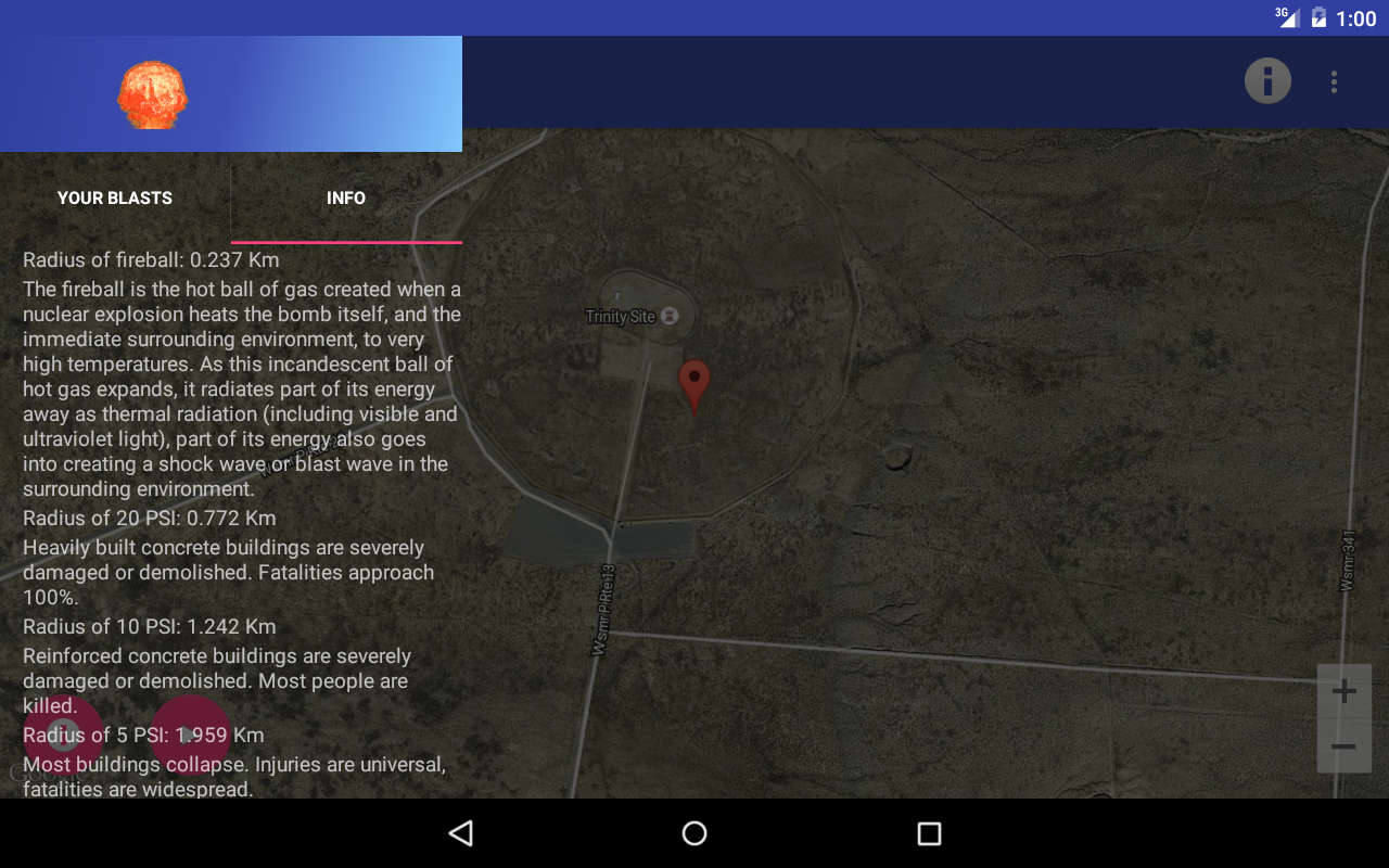 NukeMap:Amazon.com:Appstore for Android