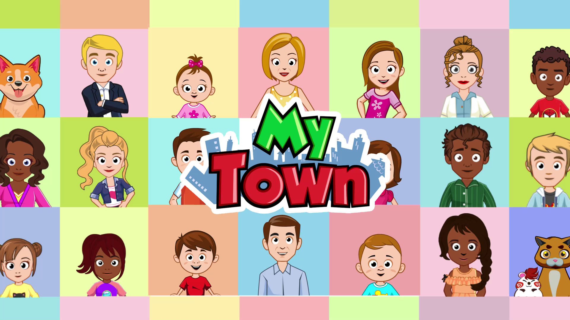 My Town Home - Fun Family Dollhouse Games for Kids:Amazon.co.jp ...