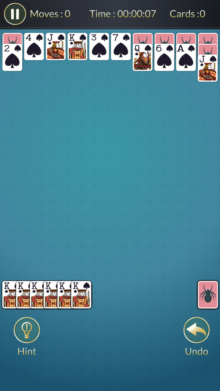 Spider Solitaire - card game puzzle:Amazon.com:Appstore for Android