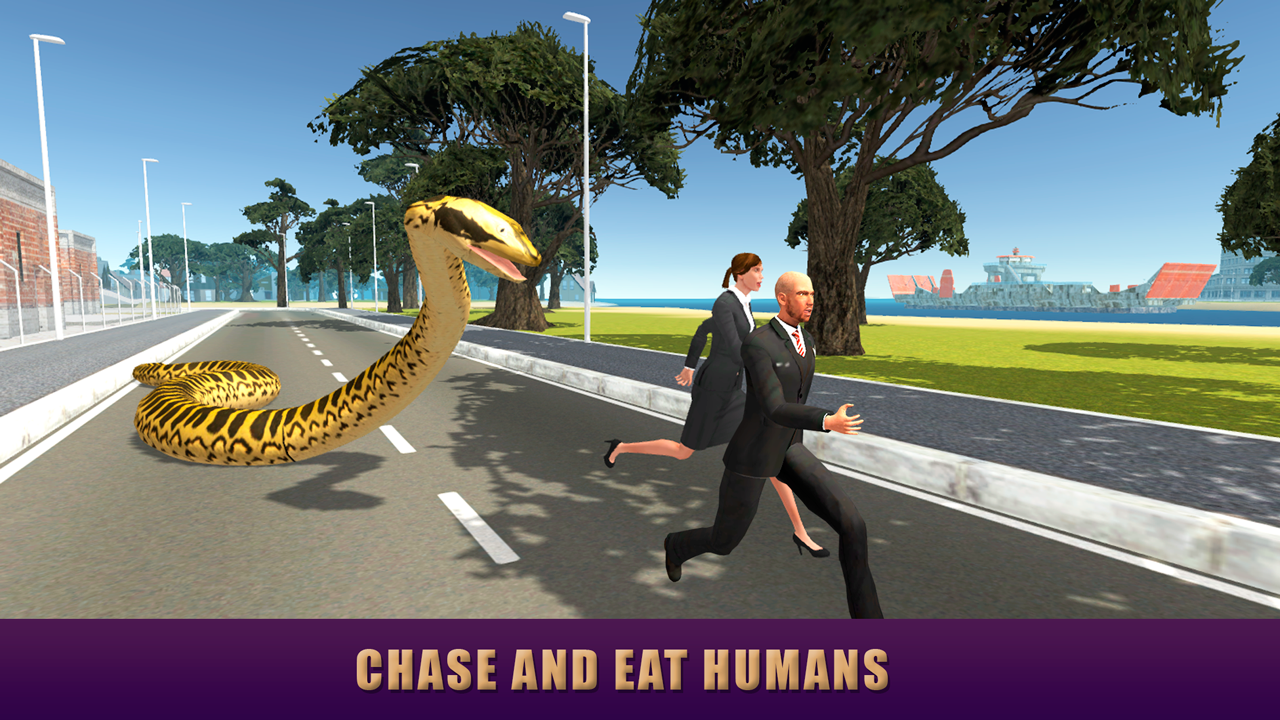 City Anaconda Survival Simulator: Vice Town Attack | Snake Simulator ...