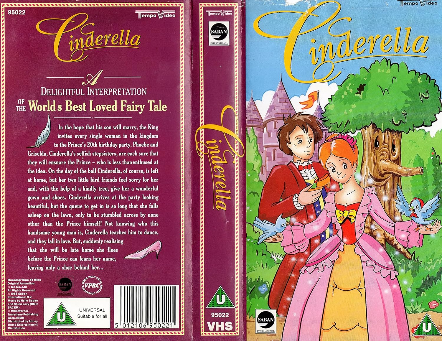 Cinderella [VHS]: Amazon.co.uk: Video