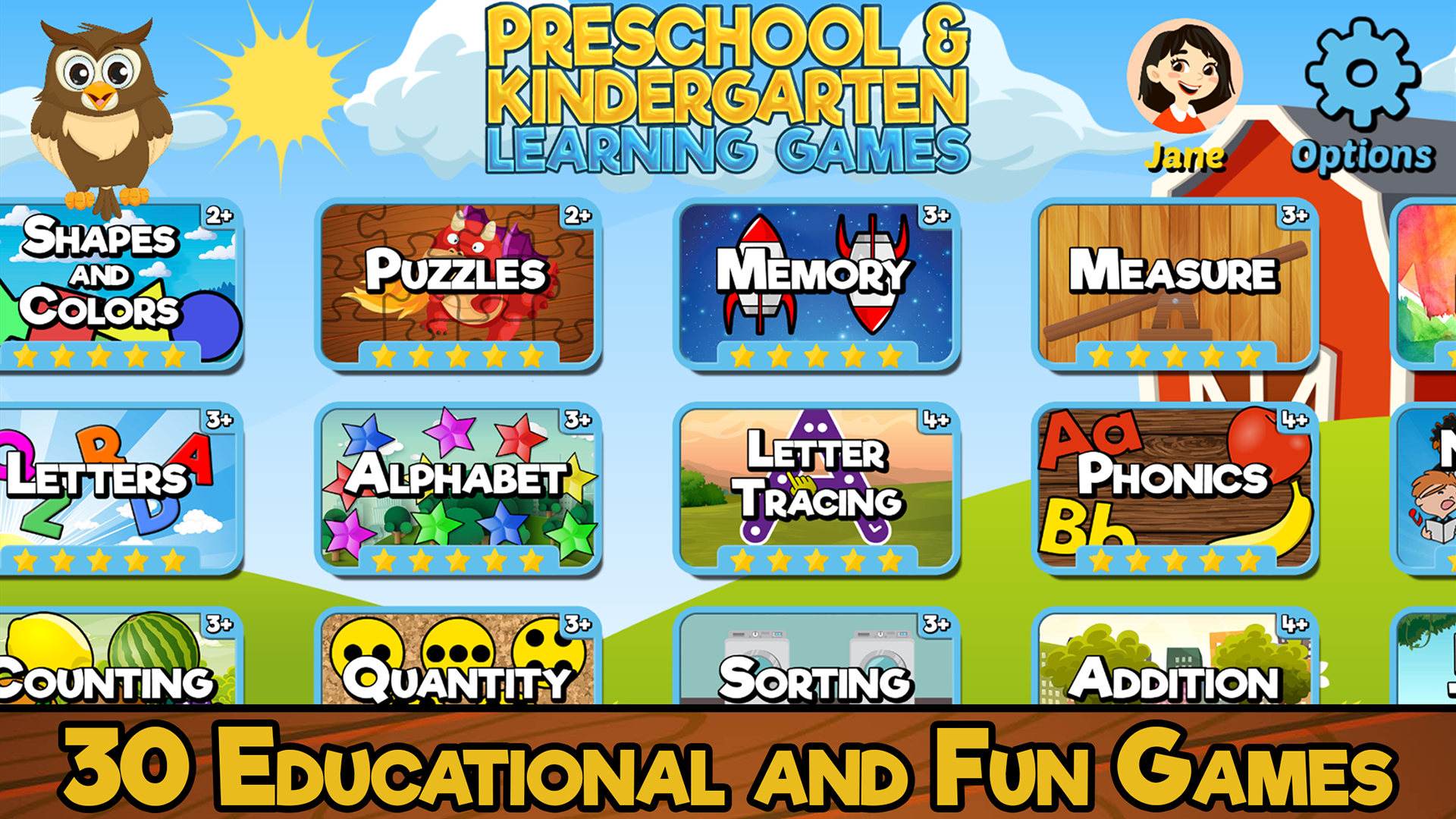 Preschool and Kindergarten Learning Games: Amazon.ca: Appstore for Android