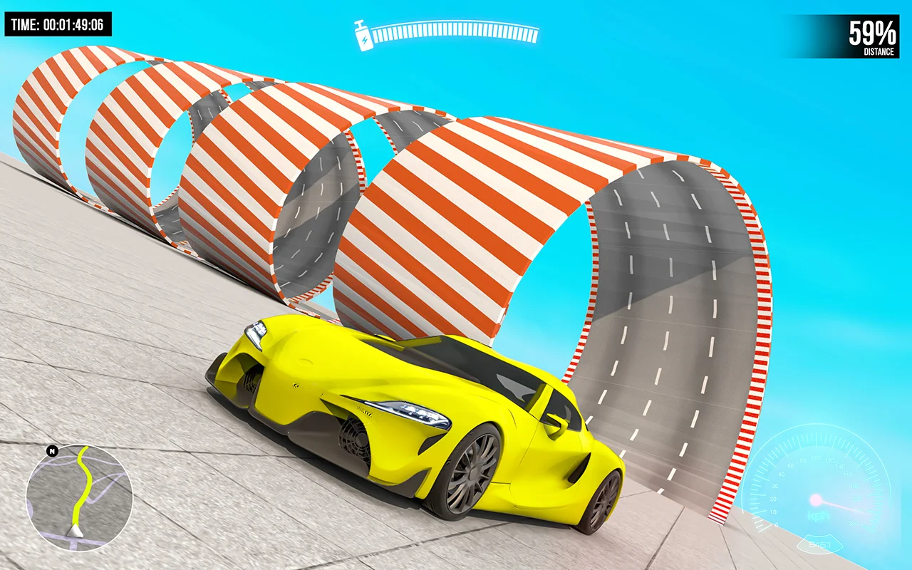 Mega Ramp Car driving Games: Car Racing Stunts on Ultimate Mega Ramps. Impossible Ramps and Car ...