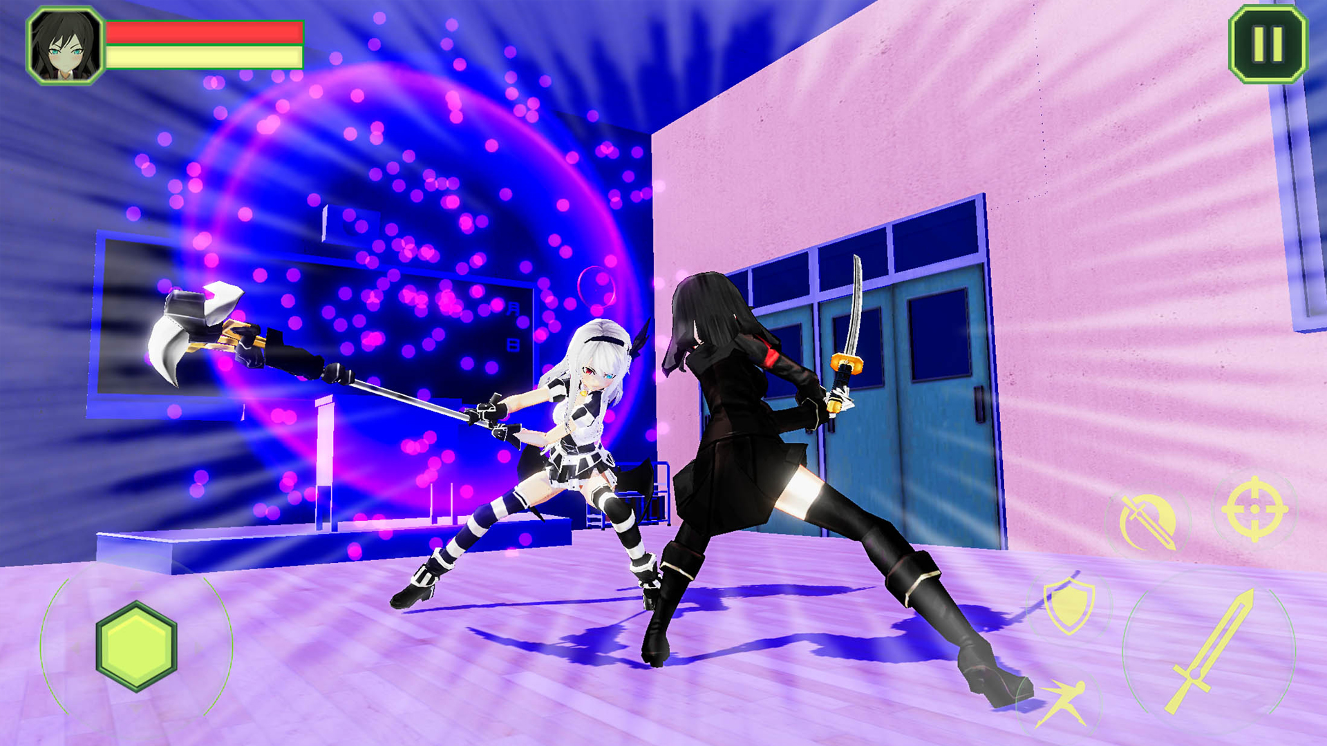 High School Girls-Anime Sword Fighting Games 2018:Amazon.es:Appstore ...