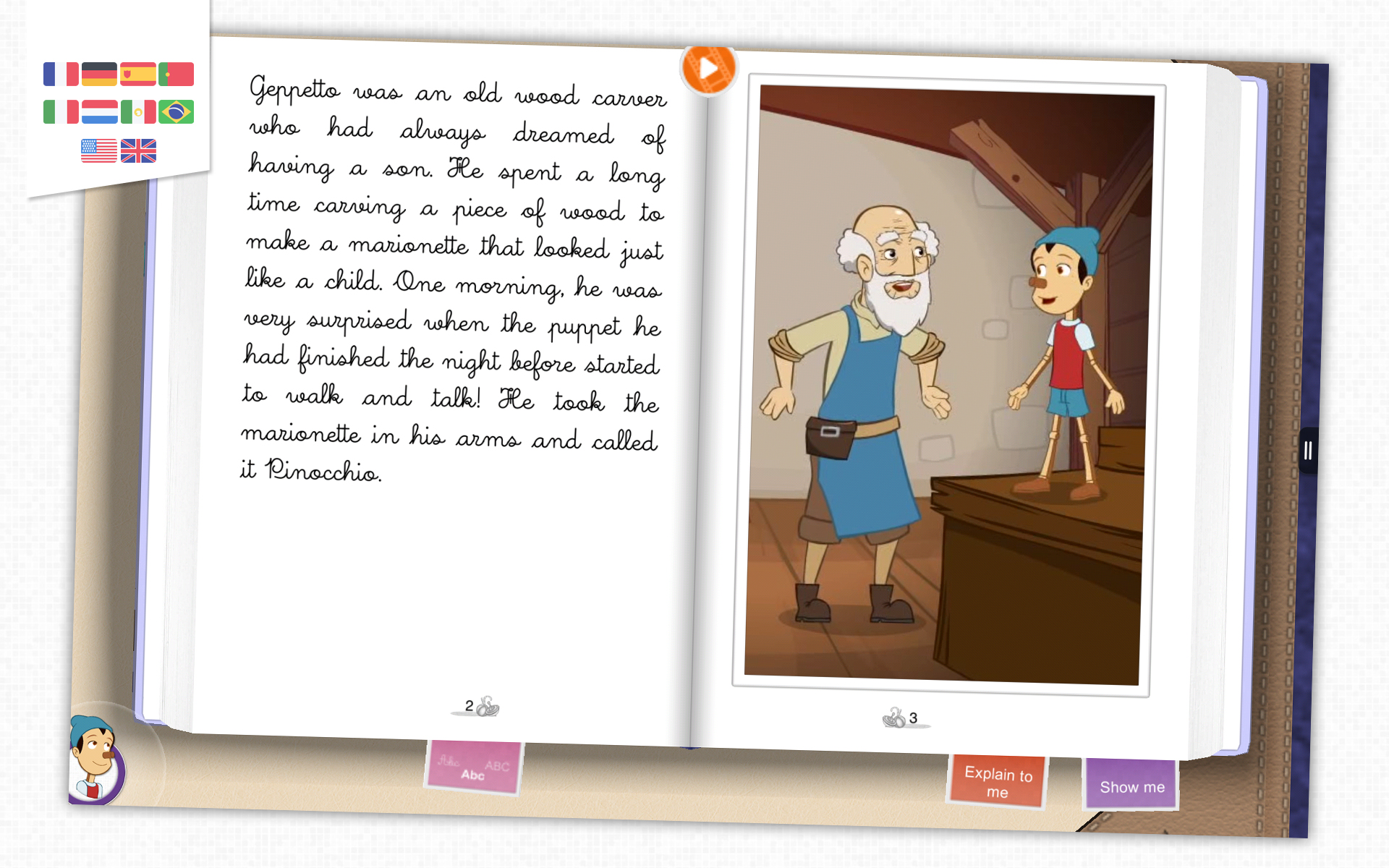Pinocchio - Interactive book for kids:Amazon.com:Appstore for Android
