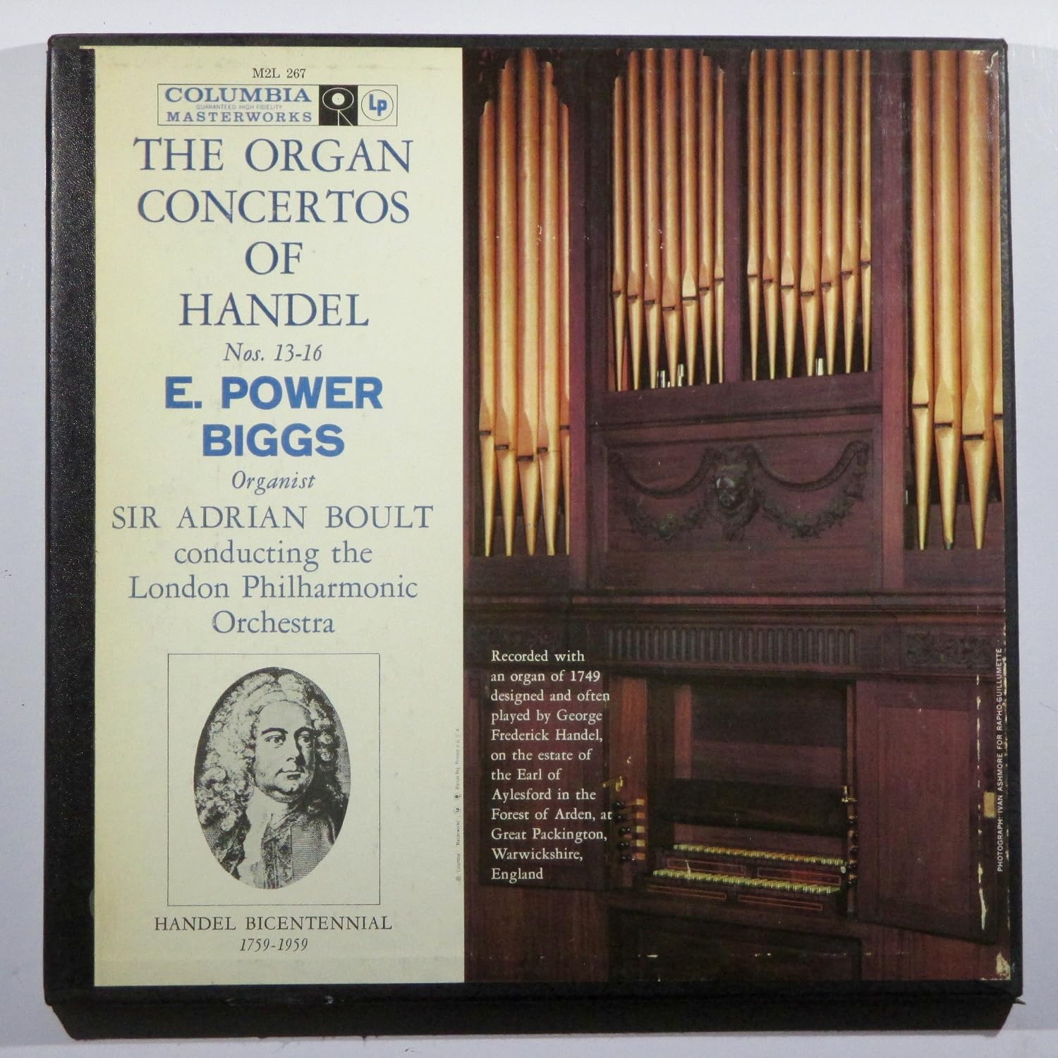 Recorded on 1749 organ designed & played by Handel - The Organ ...