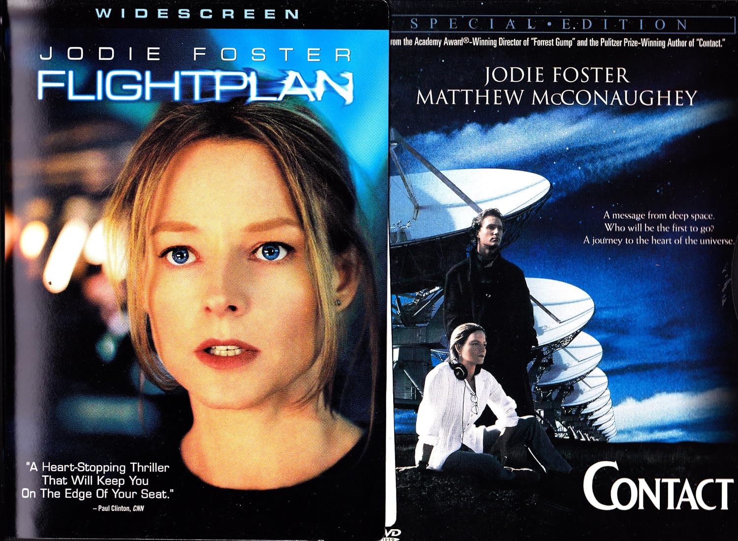 Amazon.com: Contact , Flightplan : Josie Foster 2 Pack: Jodie Foster ...