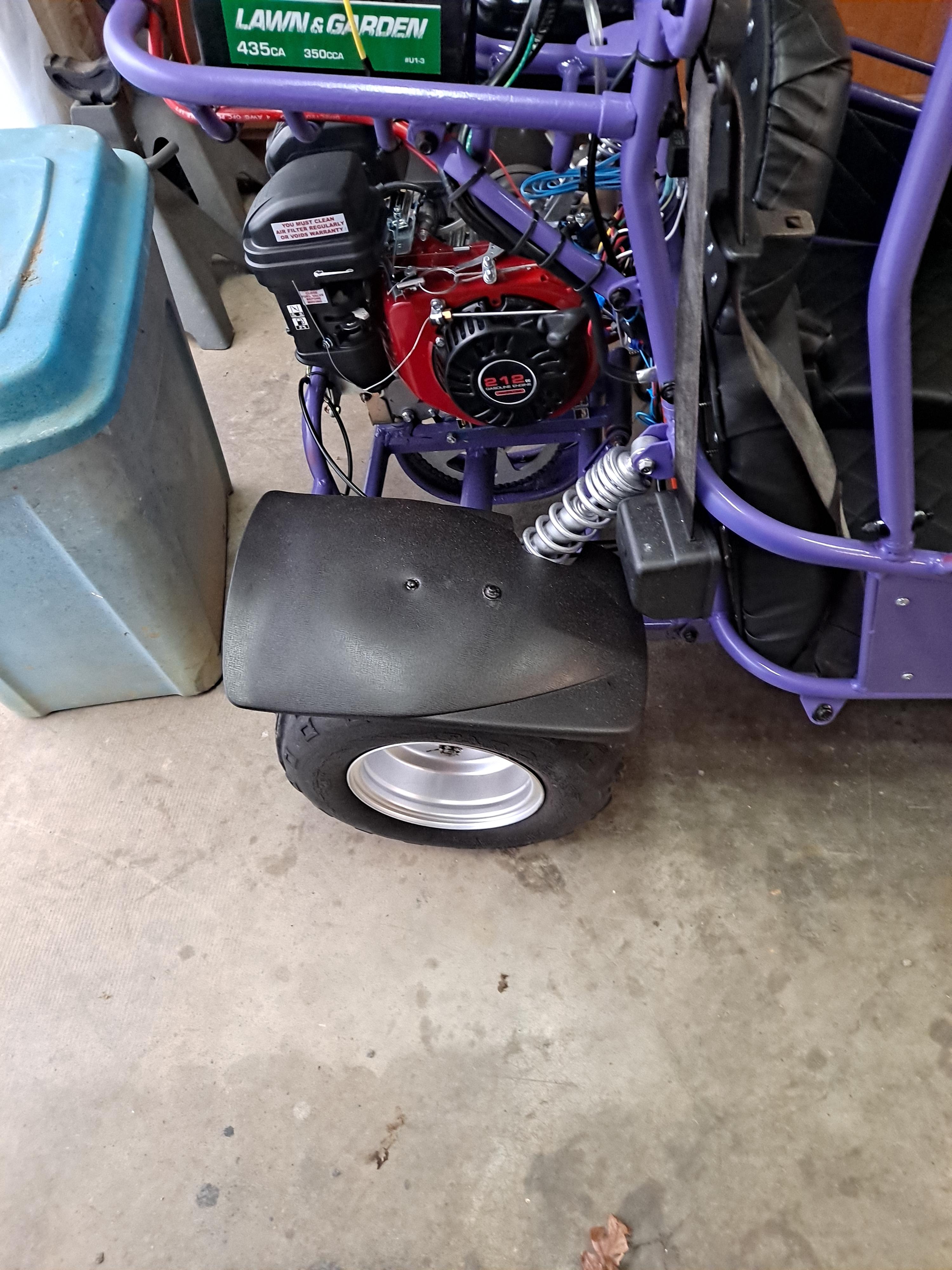 $6/mo - Finance AlveyTech Rear Fender Set for 150cc - 250cc Go-Karts ...