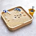 Amazon.com: Mini Zen Garden Sandbox - Miniature Beach Zen Garden for ...