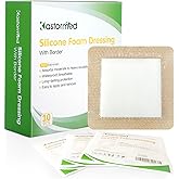 Amazon.com: NeuHeils Silicone Adhesive Foam Dressing with Gentle Border ...