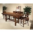 Amazon.com - Intercon Kona Mango Wood 7 Pc Trestle Gathering Set ...