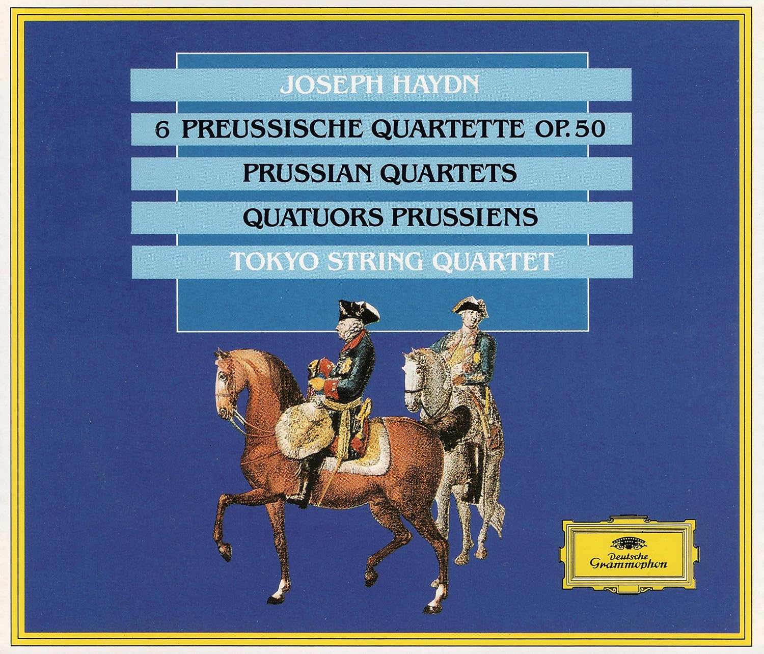 Haydn : Quatuors Prussiens Op. 50: Tokyo String Quartet, Joseph Haydn ...