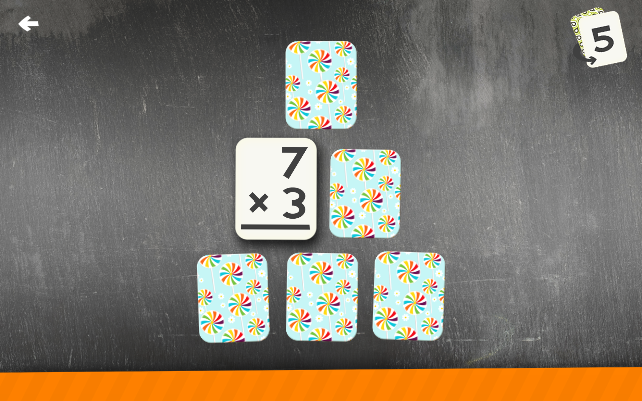 Multiplication Et Division Mathématiques Flashcard Jeux De Match Pour ...
