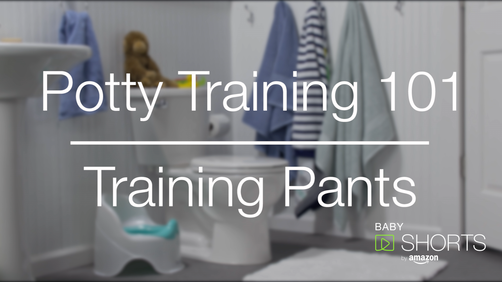 Watch Potty Training 101& Training Pants on Amazon Live